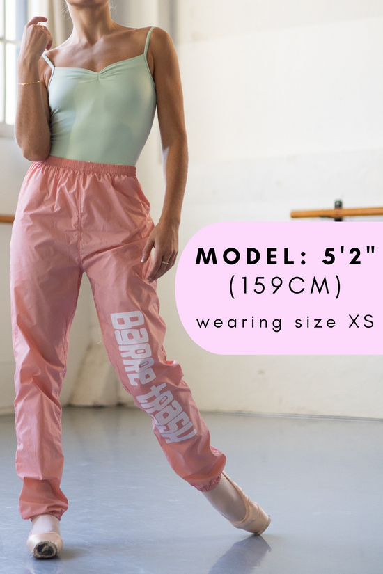 Trash Bag Pants - Ballet Ripstop Pants - Trashbag Pants Dance Warmups ...