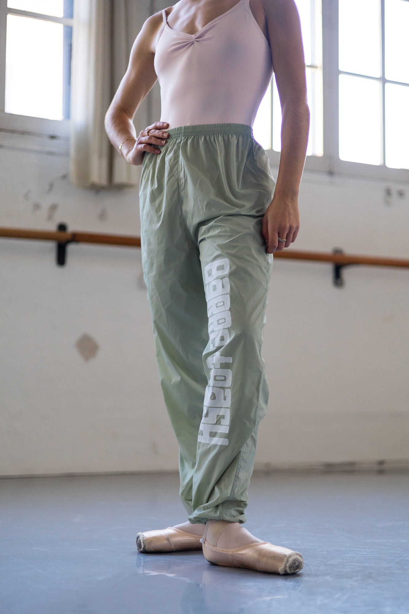 Trash Bag Pants - Ballet Ripstop Pants - Trashbag Pants Dance Warmups ...